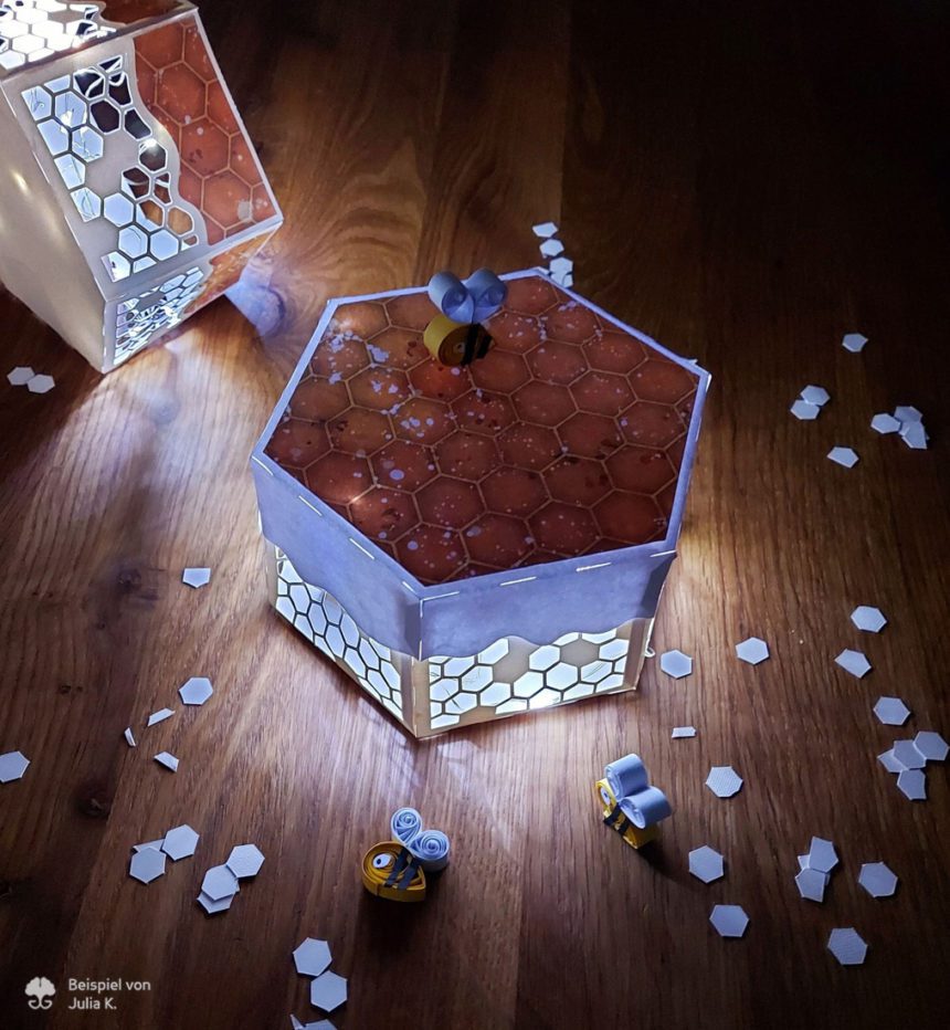"Bee Box" Set - Bastelvorlage - GinkgoWerkstatt