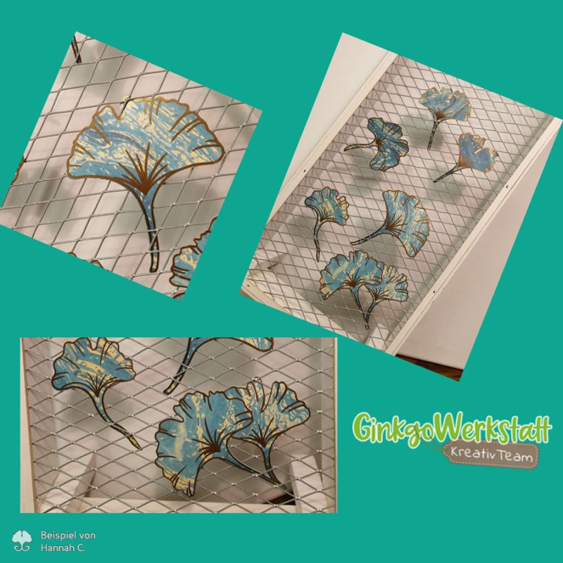 Ginkgo Blätter - Plotterdatei - GinkgoWerkstatt