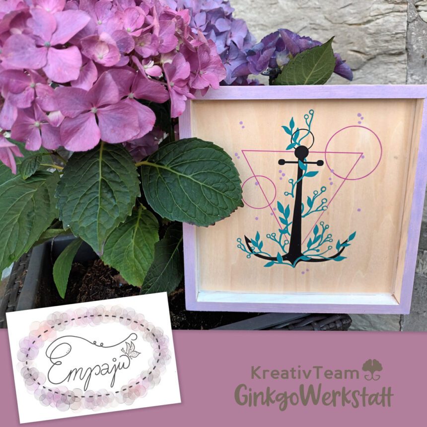 Anker "Ranken" - Plotterdatei - GinkgoWerkstatt