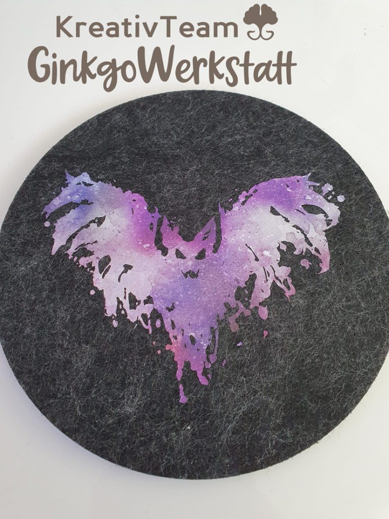 Splash "Fledermaus" - Plotterdatei - GinkgoWerkstatt