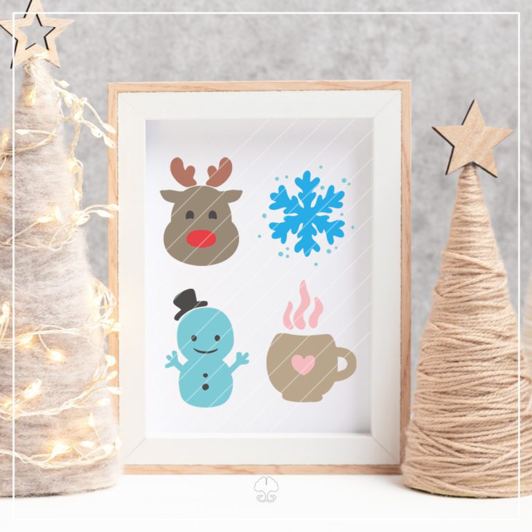 Wortspiel "Mini-Winter" - Plotterdatei - GinkgoWerkstatt