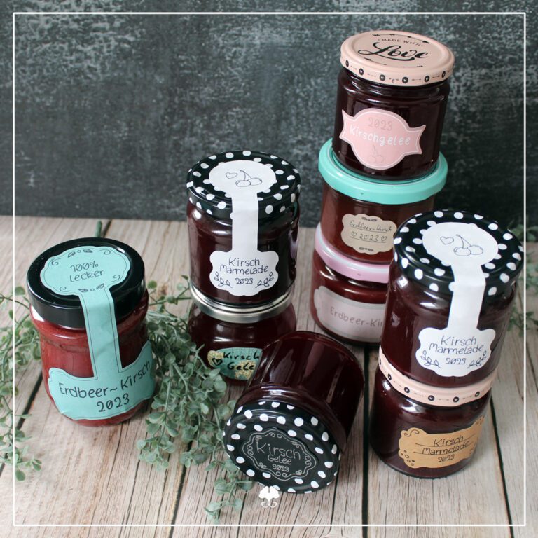 Basics "Etiketten" - Plotterdatei - GinkgoWerkstatt